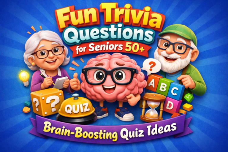 Fun Trivia Questions for Seniors 50+ Brain-Boosting Quiz Ideas - TorDare