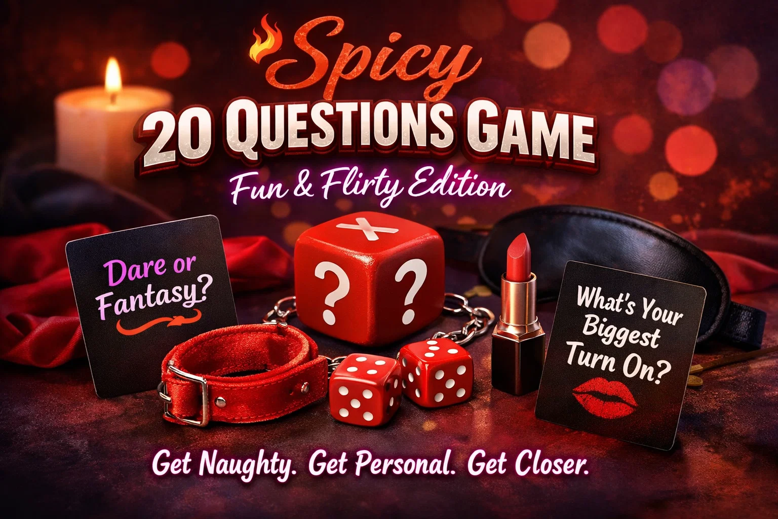 Spicy 20 Questions Game Fun & Flirty Edition - TorDare